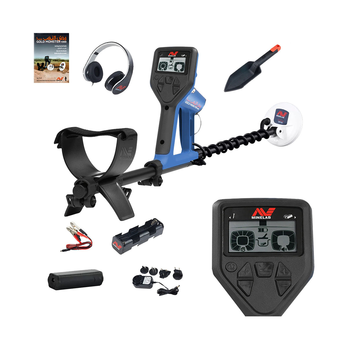 Minelab GOLD MONSTER 1000 Metal Detector with 5" Coil – Midwest Diggers