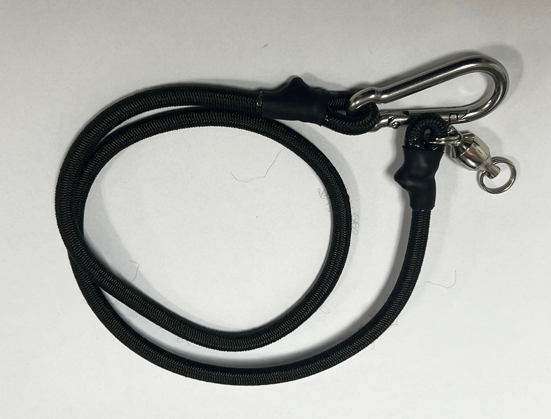 P-Cord Pinpointer Lanyard - 26" Black – Midwest Diggers