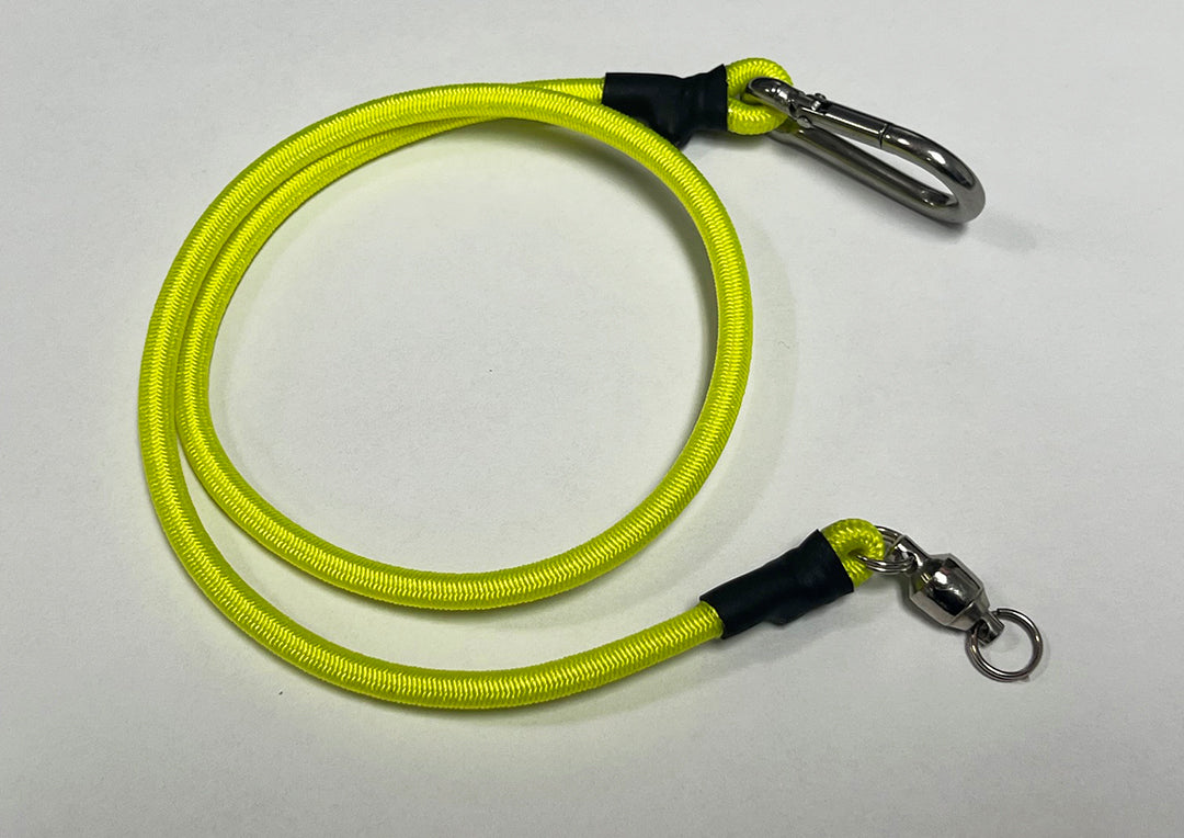 P-Cord Pinpointer Lanyard - 22" Yellow – Midwest Diggers
