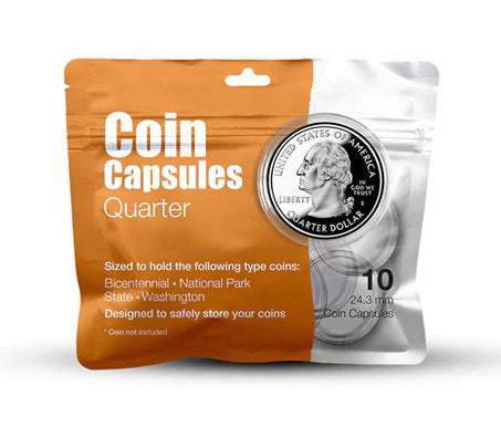 Quarter Coin Capsule Pack – Midwest Diggers